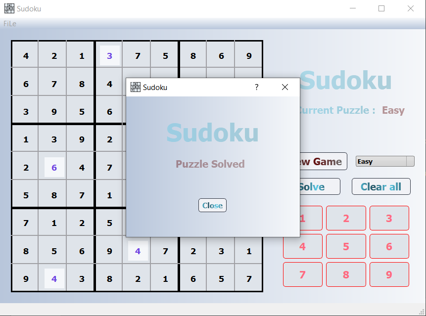 GitHub - ohidaoui/Sudoku: Sudoku game based on Qt framework