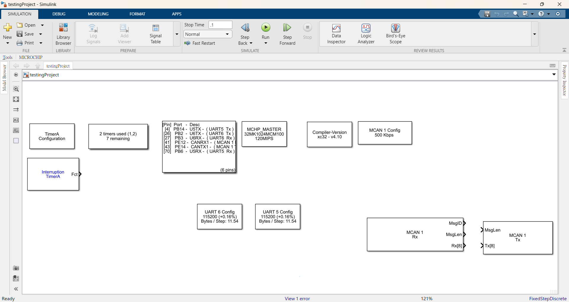 p32mk1024mcm100 - Warning: Selected family not supported by CAN block · Issue #6 · LubinKerhuel ...