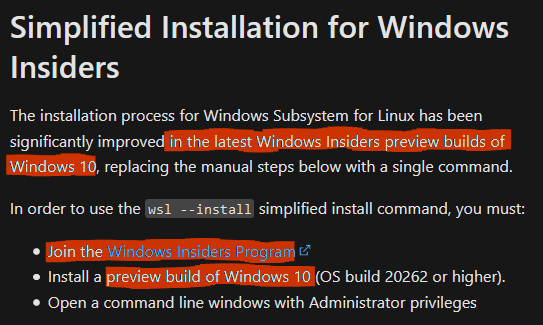 Please update WSL installation steps · Issue #1182 · MicrosoftDocs/WSL ...