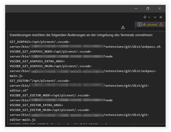 Improve Confusing Terminal Warning Message · Issue 169401 · Microsoftvscode · Github 