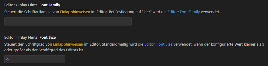 Please add thorough documentation for all VS Code settings · Issue #192625 · microsoft/vscode ...