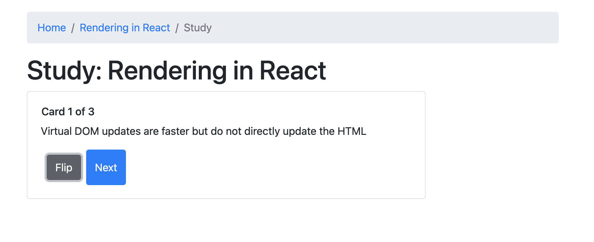 GitHub - ScarlettAlston/Flashcard-app: Flashcard app made for students ...