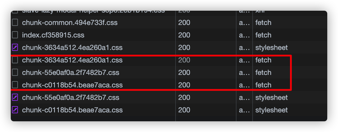 子应用懒加载路由的css资源加载时不通过fetch · Issue #2464 · umijs/qiankun · GitHub