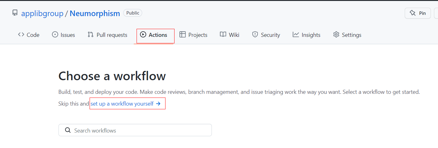 JS CI setup - applibgroup/applibgroup GitHub Wiki