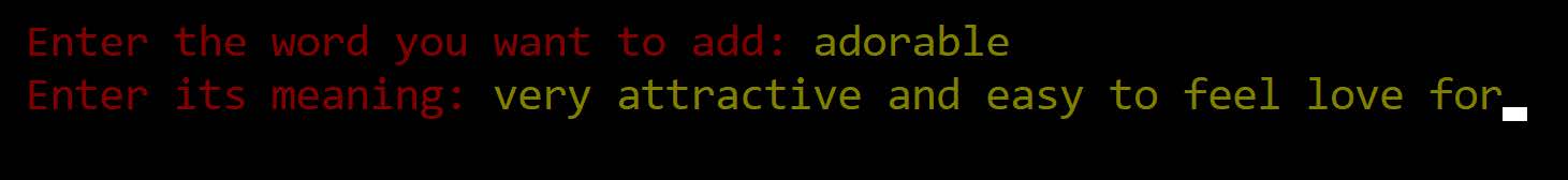 GitHub - Prashantm15/Dictionary-System-using-Trie-Data-Structure: Dictionary is tool used all ...