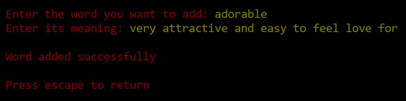 GitHub - Prashantm15/Dictionary-System-using-Trie-Data-Structure: Dictionary is tool used all ...