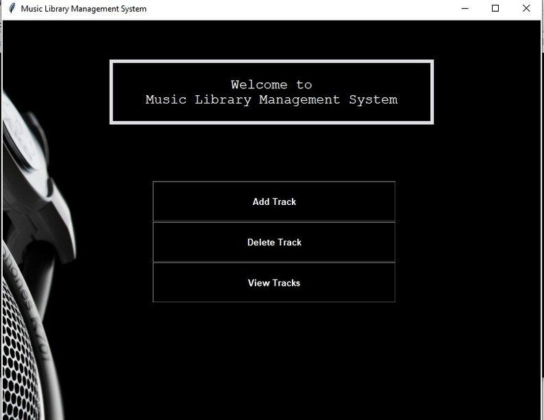 GitHub - Rohithroh/MUSIC-LIBRARY-MANAGEMENT-SYSTEM: A standalone ...