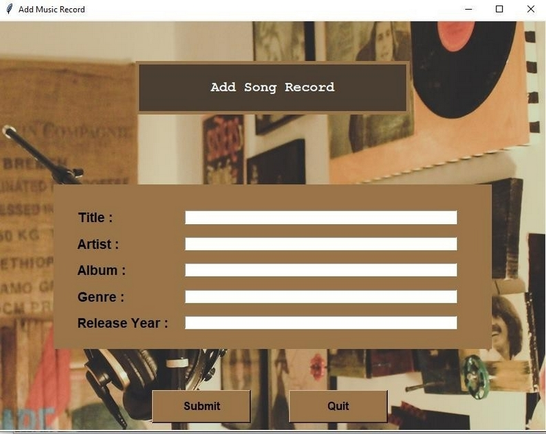 GitHub - Rohithroh/MUSIC-LIBRARY-MANAGEMENT-SYSTEM: A standalone ...
