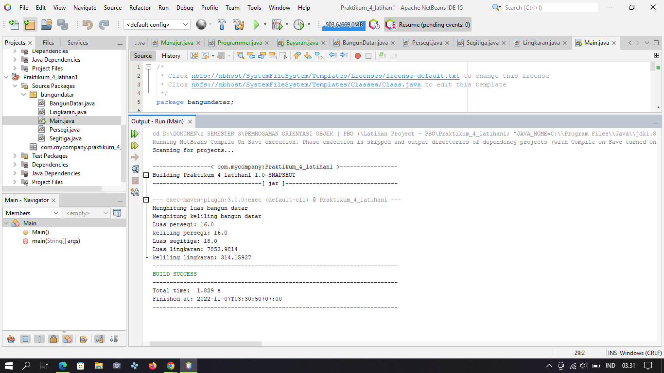 GitHub - Hasbihasbullah/Praktikum4_: praktikum4_Pertemuan7(polimorfisme)