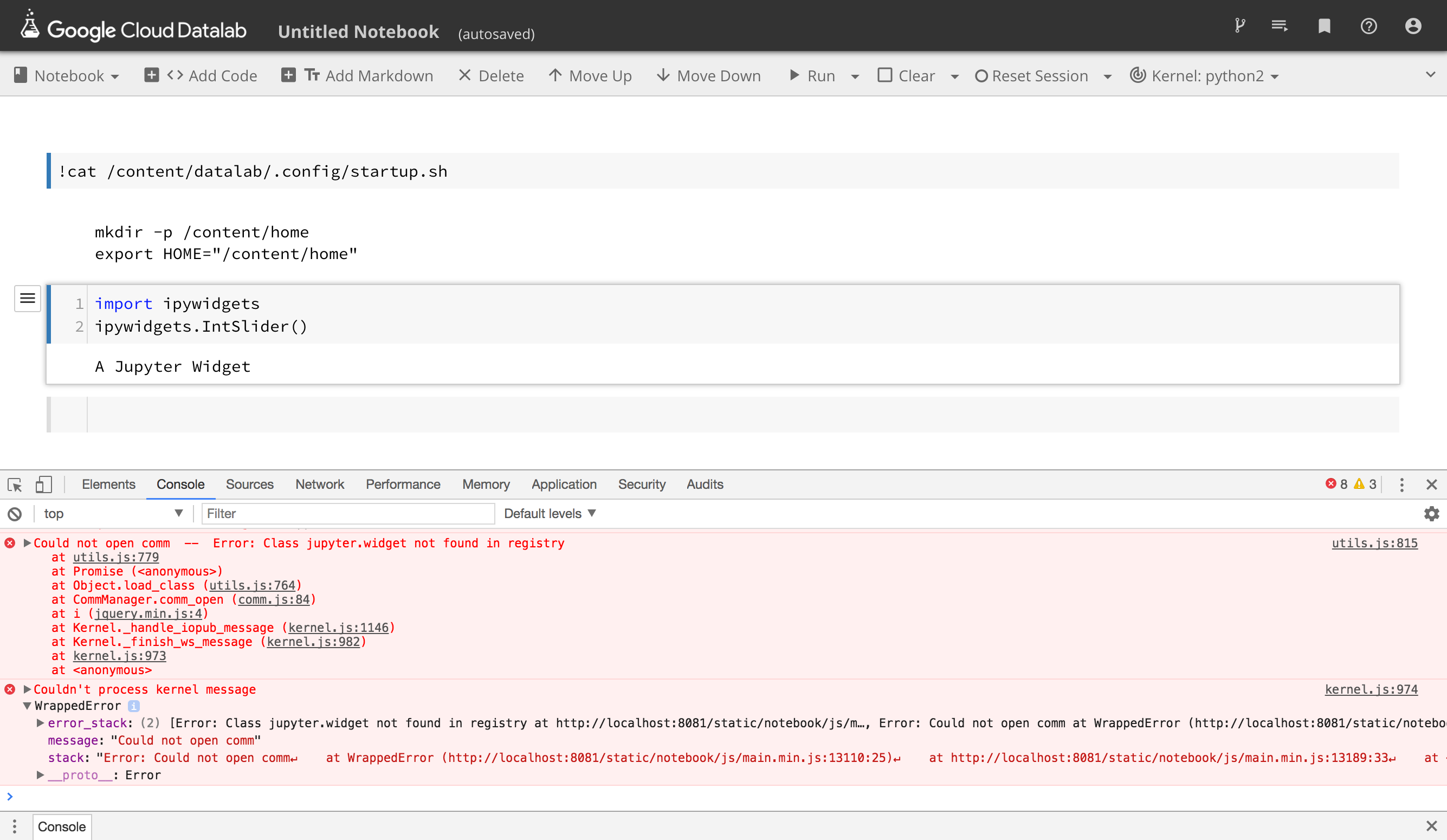 Restarting Datalab container removes files from /root/.config · Issue #1558 · googledatalab ...
