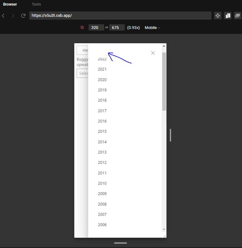 [bug] Fluent Ui Dropdown Is Ui Is Not Working As Expected On Responsive Screen · Issue 26033