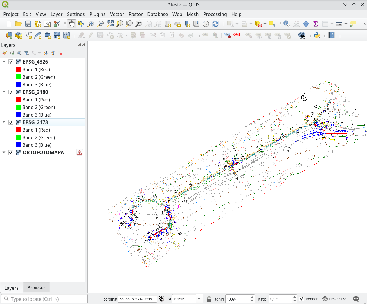 WMTS with EPSG:2180 projection doesn't work with QGIS 3.26 · Issue #49781 · qgis/QGIS · GitHub