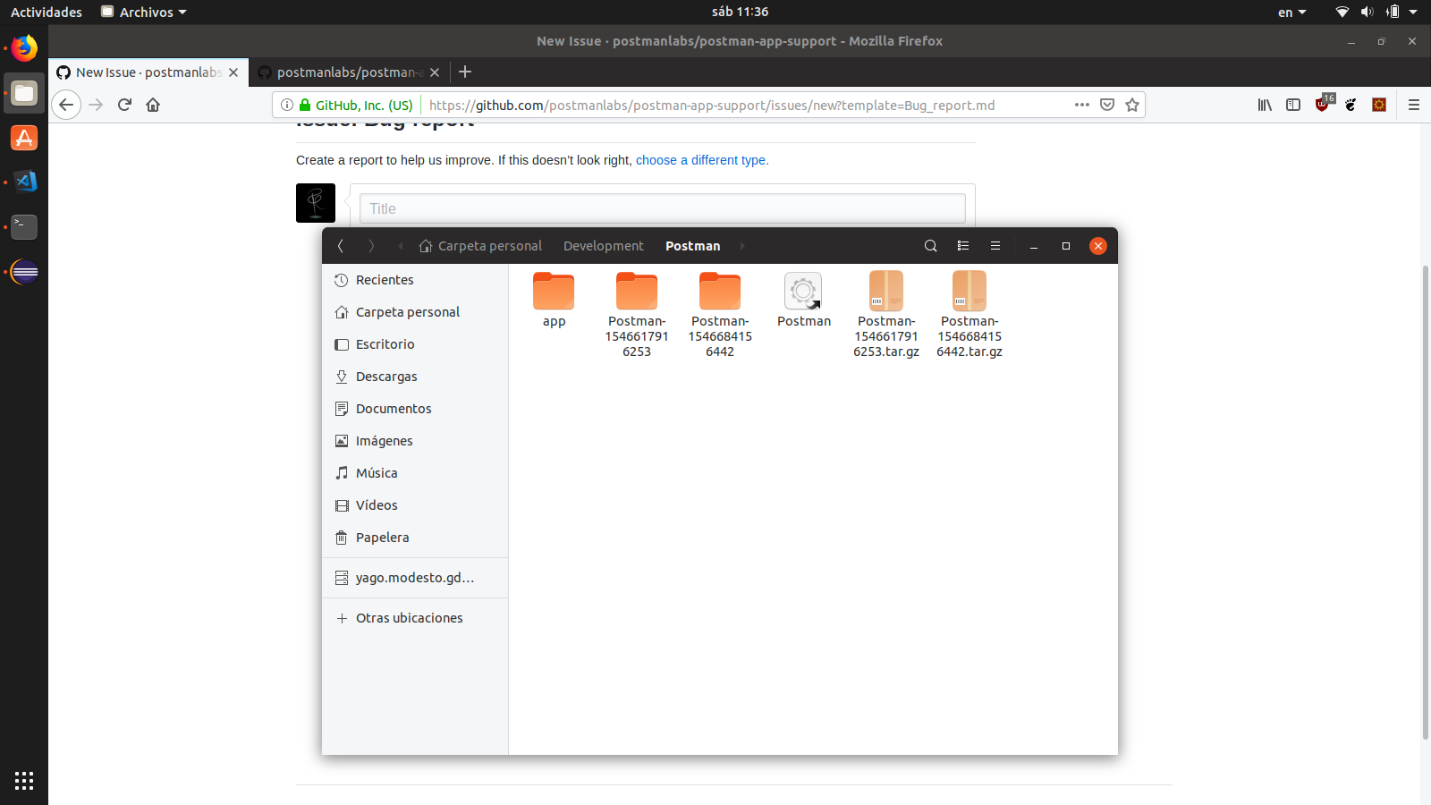 The space occupied by the application multiplies · Issue #5721 · postmanlabs/postman-app-support ...