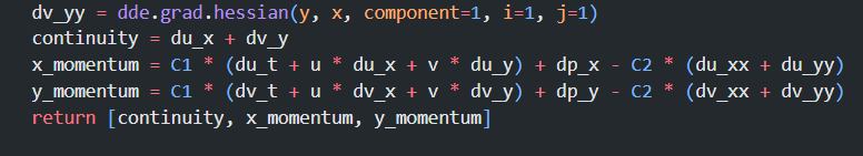 Incorrect Time Dependent Navier Stokes Equation for Inverse Problem · Issue #1000 · lululxvi ...
