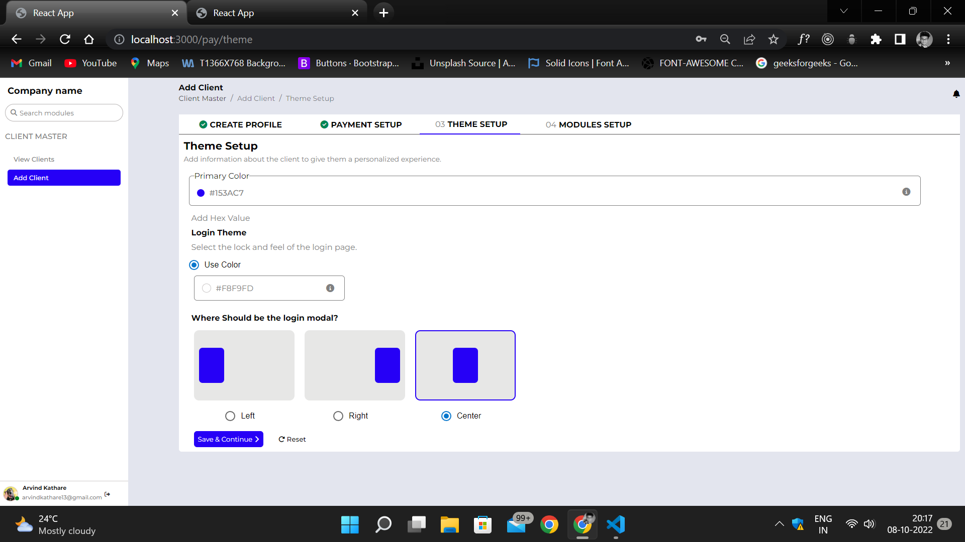 GitHub - monty13kathare/Dashboard