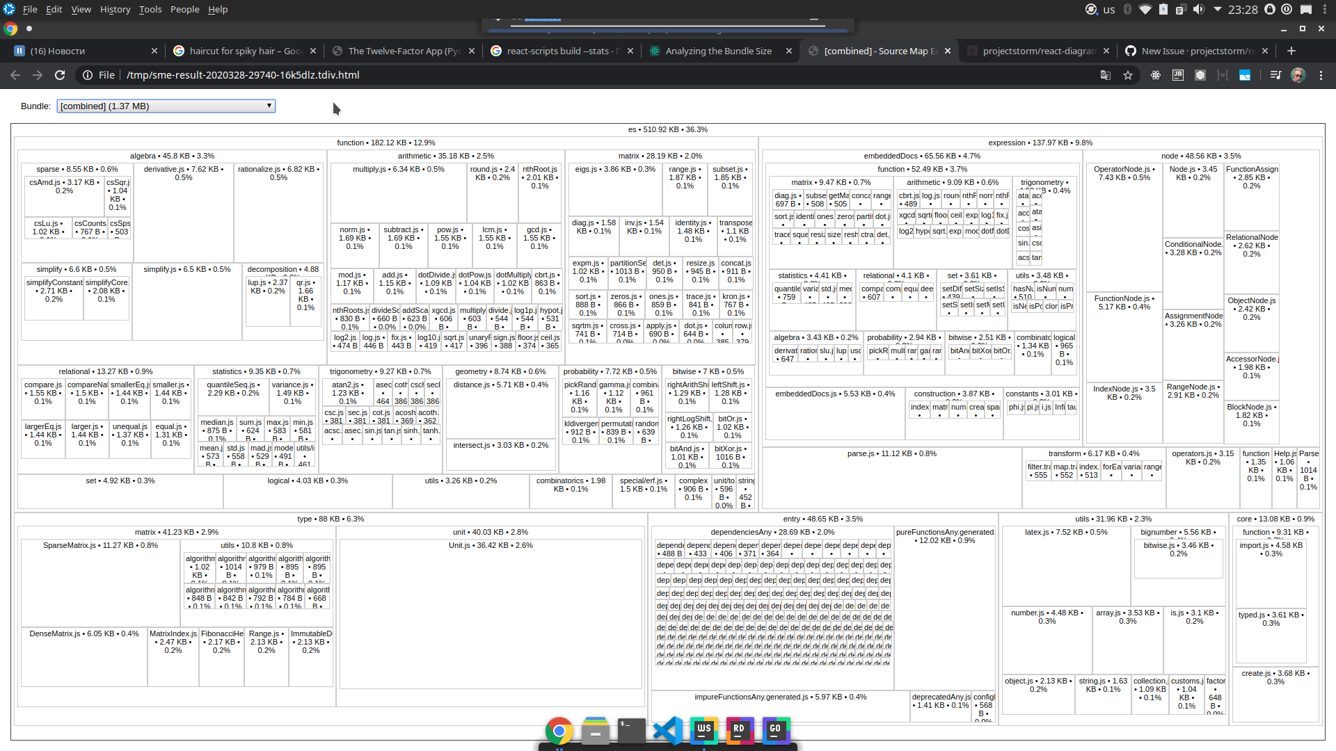 math.js dependency too large · Issue #627 · projectstorm/react-diagrams · GitHub