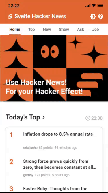 mini-project-hacker-news - Codesandbox