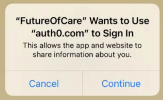 ASWebAuthenticationSession started, but pop up is automatically closed · Issue #596 · auth0 ...
