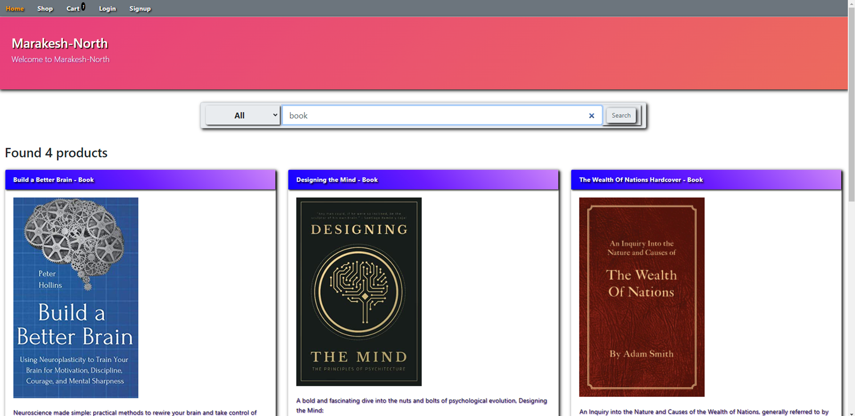 GitHub - thumbolinat/marakesh-north