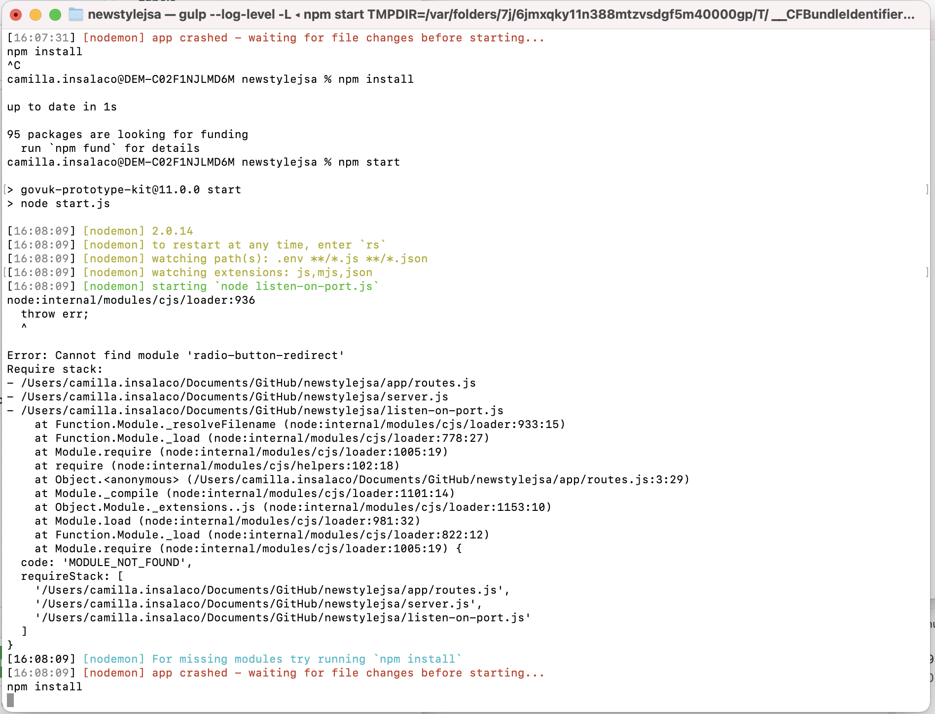 New Prototype V11 Update Not Working Issue 1166 Alphagov Govuk