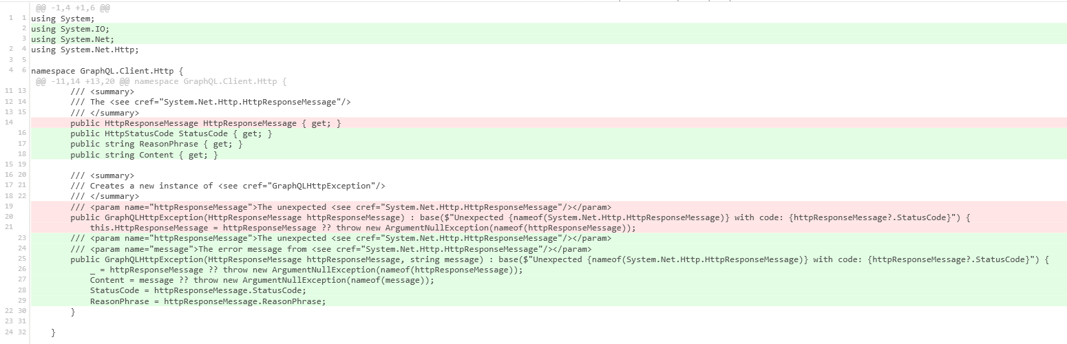 Not possible to read HttpResponseMessage in case of AggregateException · Issue #87 · graphql ...