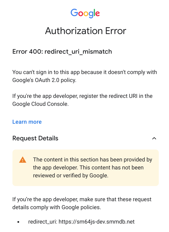 The Google sign-in ain't working · Issue #620 · sm64js/sm64js · GitHub
