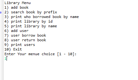 GitHub - ahmed-hadaka/Library_System: simple console application. In this program, There are two ...