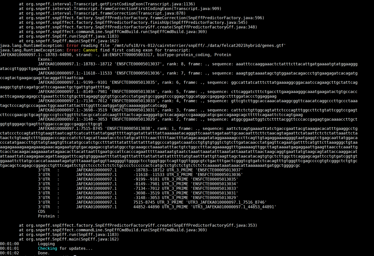 Database Issues/Request · Issue #353 · pcingola/SnpEff · GitHub
