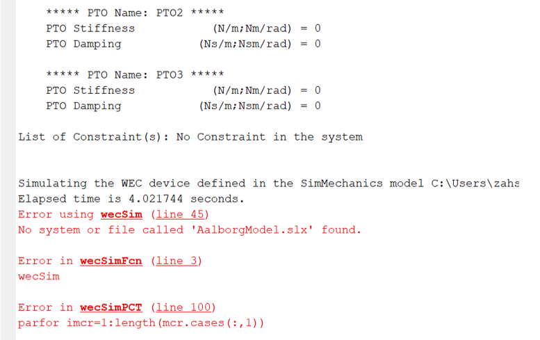 [BUG] Parallel Computing Toolbox (PCT) · Issue #782 · WEC-Sim/WEC-Sim · GitHub