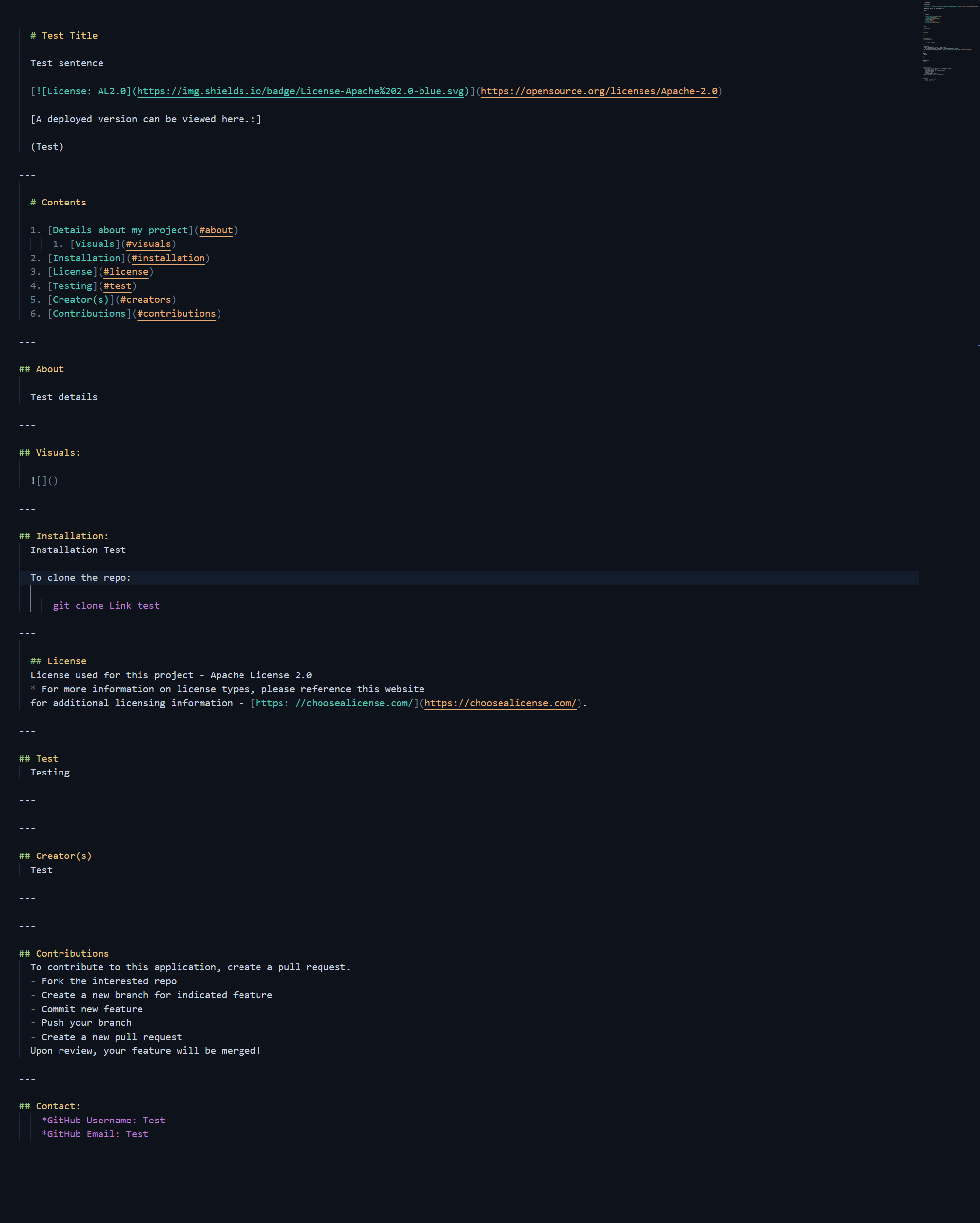 GitHub - gammahazard/Generate-A-Readme: Easily generate a read-me file for various projects you ...