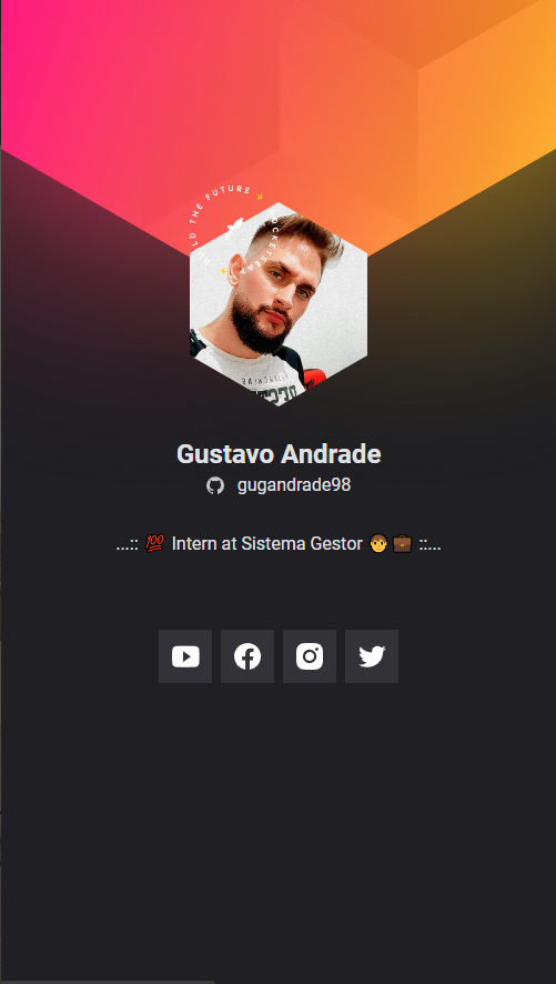 GitHub - gugandrade98/cracha-nlw: Crachá Virtual criado na trilha origin na NLW Heat 2021