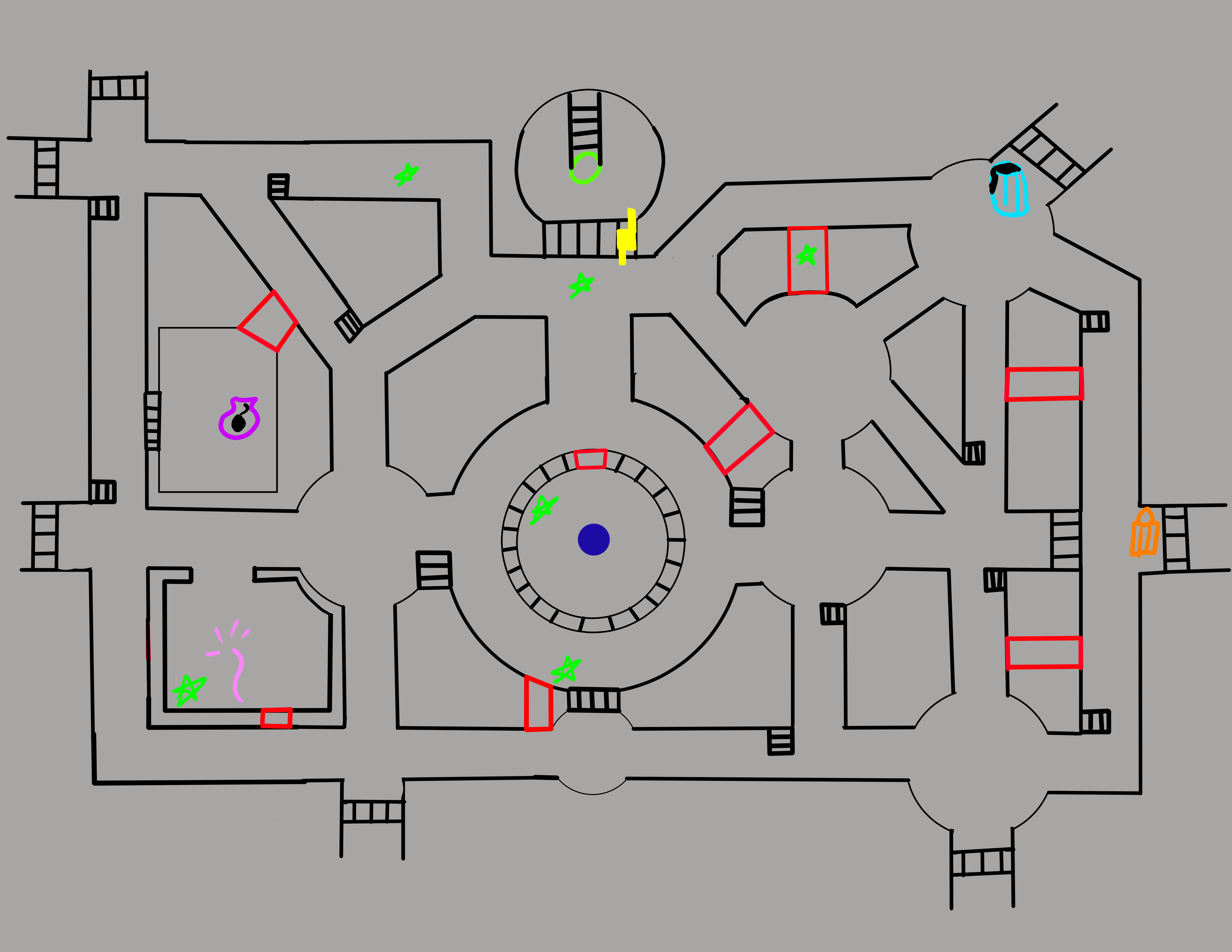 Map out Sewer Level general layout · Issue #70 · AztecGameLab/LongTermGame6 · GitHub