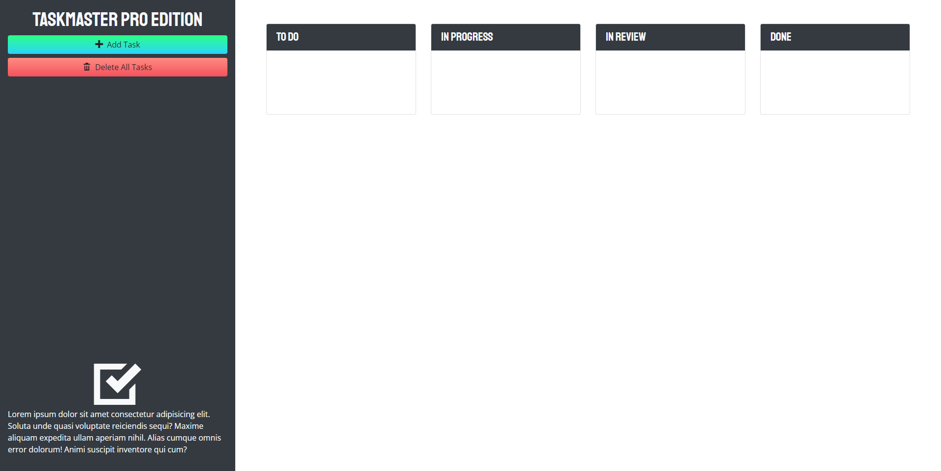 GitHub - tanyaleepr/taskmaster-pro