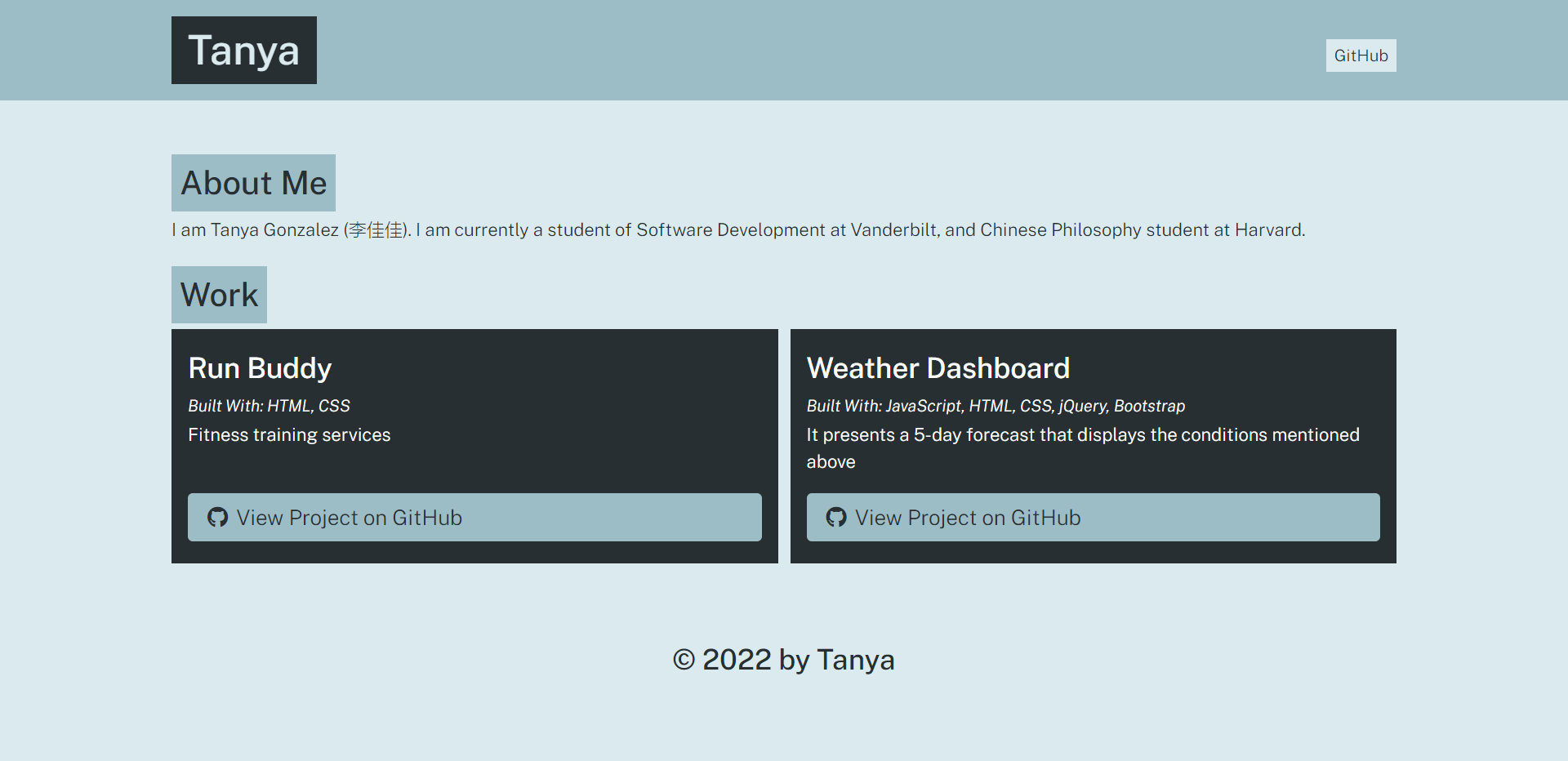 GitHub - tanyaleepr/portfolio-generator-official