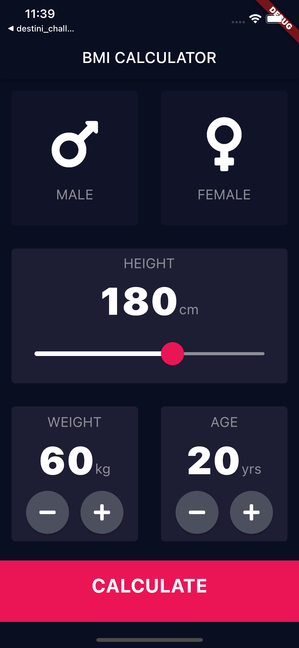 GitHub - ridelkombem/bmi_calculator-app
