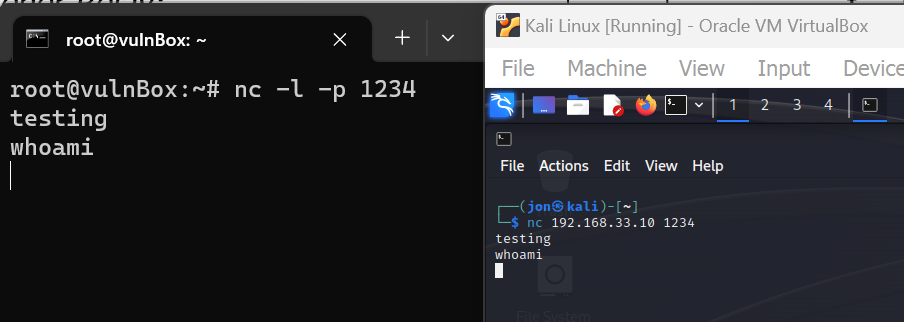 Reverse Shell payloads for Command Injection Challenge in DVWA not working properly · Issue #568 ...
