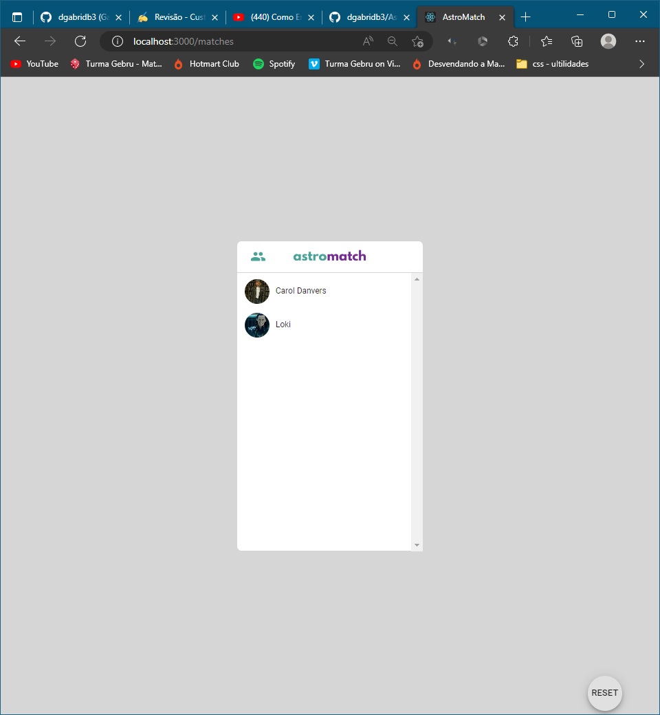 GitHub - gabrielluizsouza/Astro-match