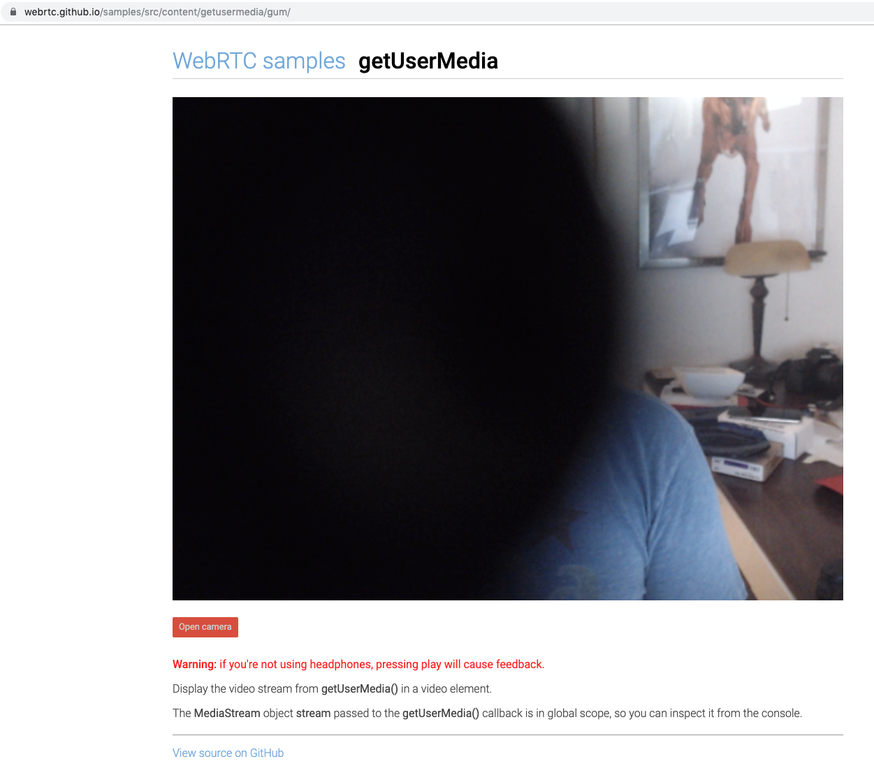 Requested device not found - Unable to access Camera and Microphone ...