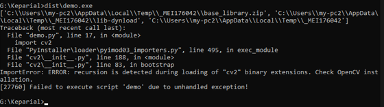 Pyinstaller Broked my script · Issue #6397 · pyinstaller/pyinstaller · GitHub