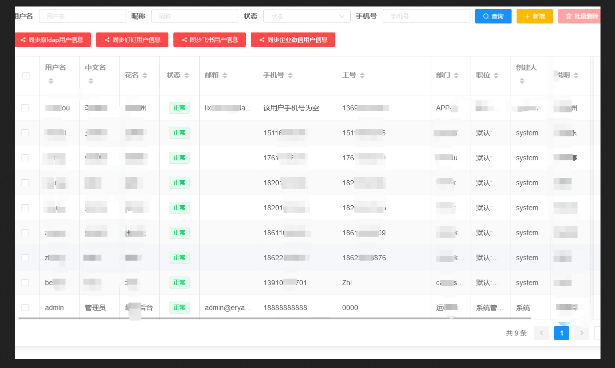同步企业微信后，用户没有把部门关联起来 · Issue #100 · opsre/go-ldap-admin · GitHub