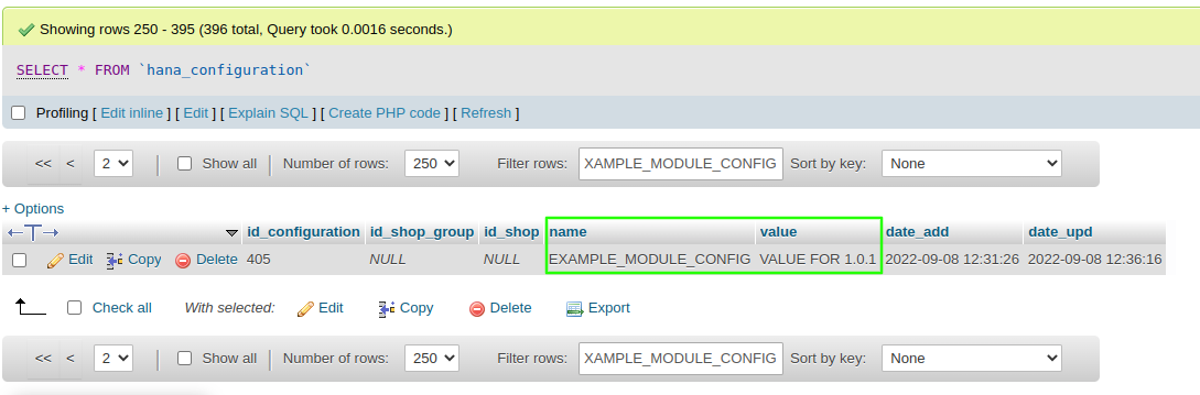Upgrade using actionBeforeUpgrade does not execute migrations · Issue #29542 · PrestaShop ...