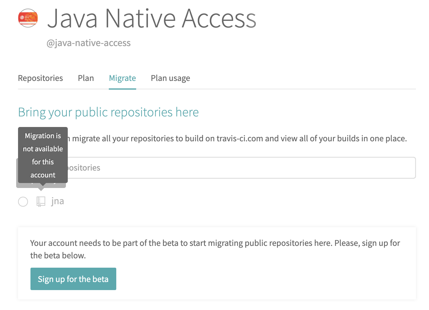 Migrate CI (mostly) off travis-ci.org · Issue #1282 · java-native-access/jna · GitHub