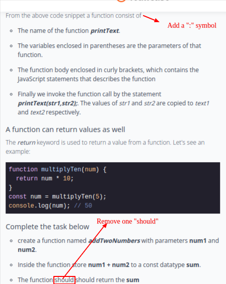 Content changes and Inline code block of JS Course -- Chapter 10 and 11 ...