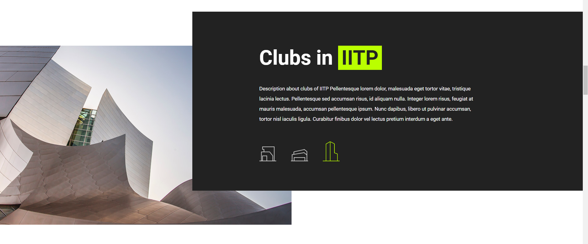 Change the about section of the page · Issue #8 · aritroCoder/IITP-Gymkhana · GitHub