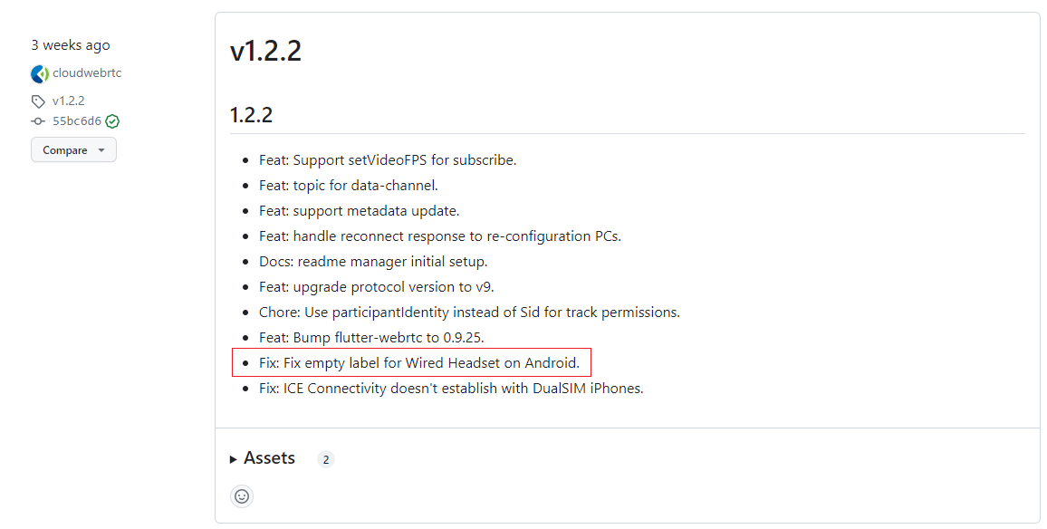 [bug] Some broadcasters have no sound · Issue #280 · livekit/client-sdk-flutter · GitHub