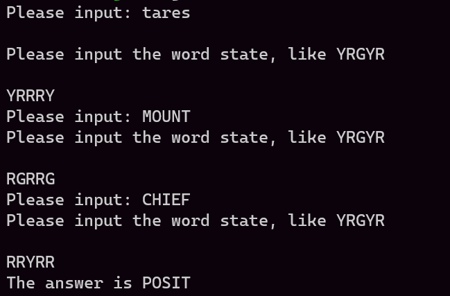 GitHub - zhaozkTHU/wordle: 2022暑期大作业: rust-wordle