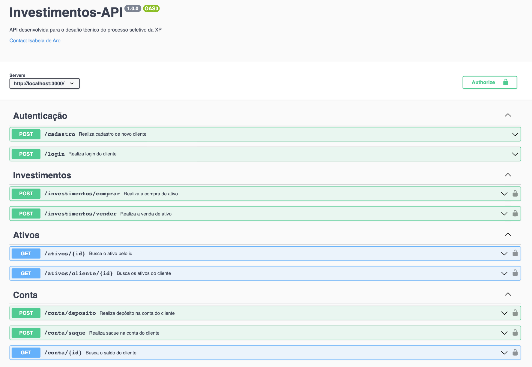 GitHub - isabeladearo/investments-api