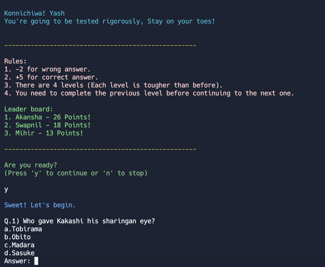 GitHub - RakshitB07/Anime-Quiz-Mark2